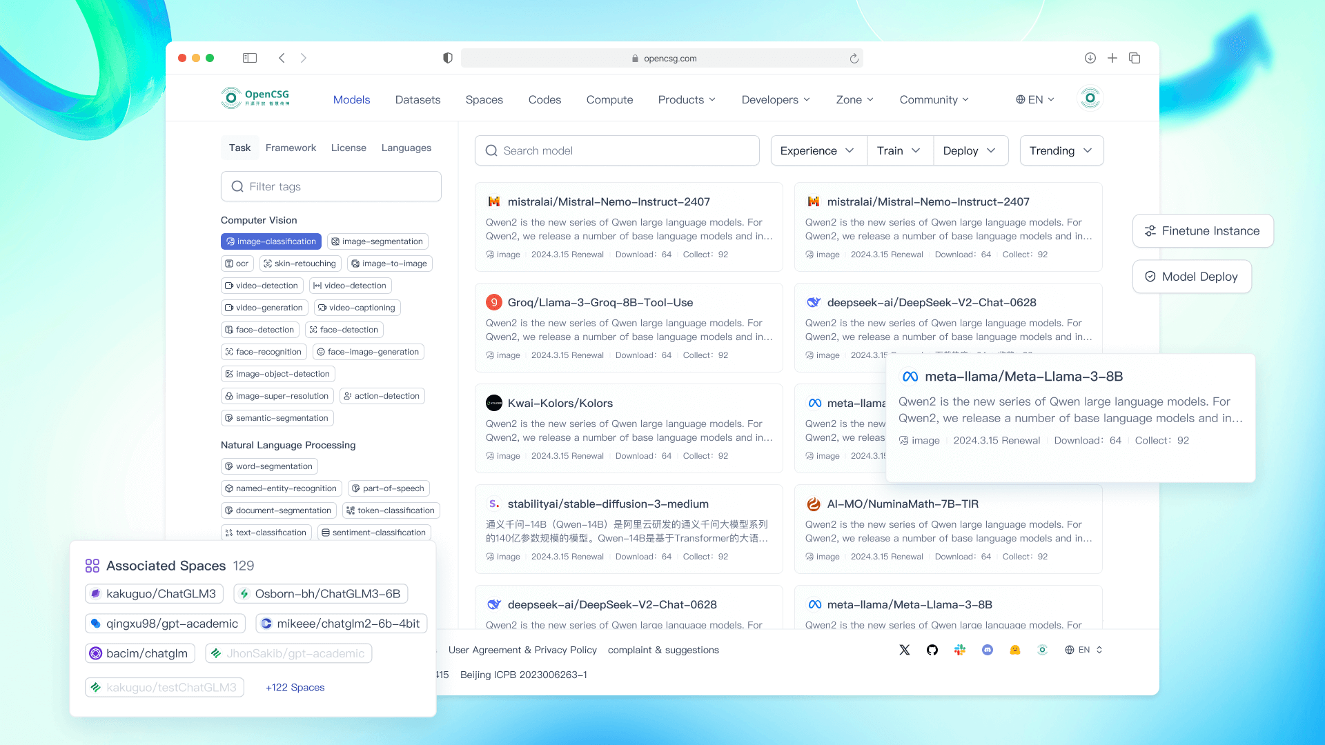 OpenCSG | Hybrid Huggingface+ ｜ Large Model Open Source Community & Enterprise AI Platform ...